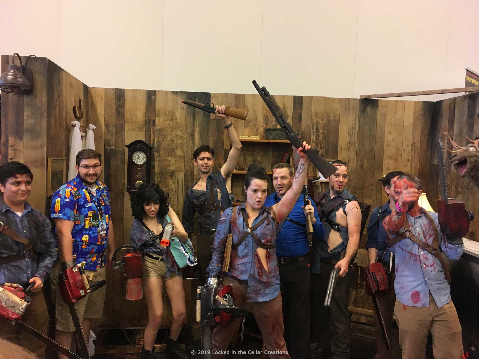 Evil Dead Cabin Replica - Pictures - Locked in the Cellar Creations